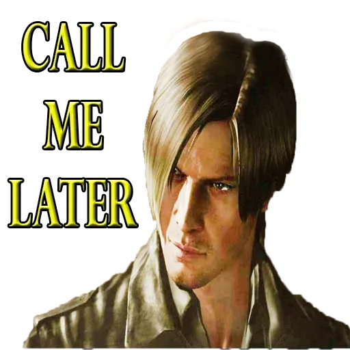 Leon kennedy (d.s.o.a) - Sticker pack for WhatsApp