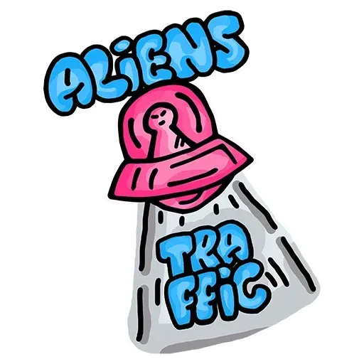 Alien World @stickersb2b - Sticker pack for WhatsApp