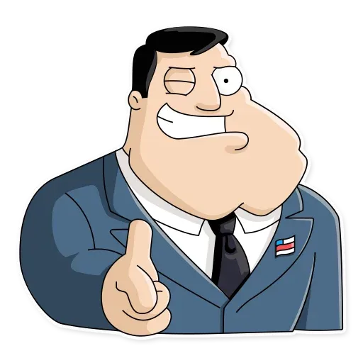 American Dad! - Paquete de stickers para WhatsApp