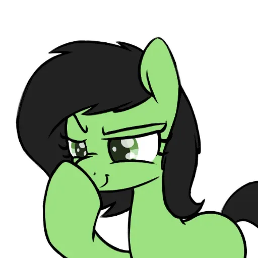 anon pony by @mlpstickers - Sticker pack for WhatsApp