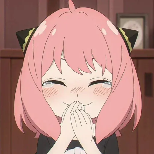 Anya Forger by @Quinx_Network - Sticker pack for WhatsApp