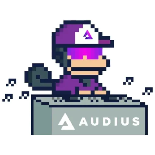 Audius Vibes - Sticker pack for Telegram
