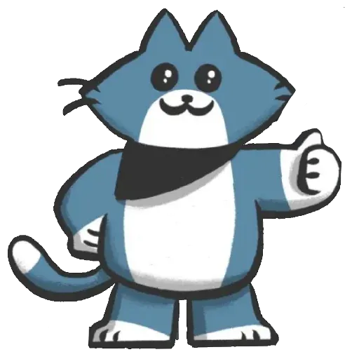 Bandit the cat - Sticker pack for WhatsApp
