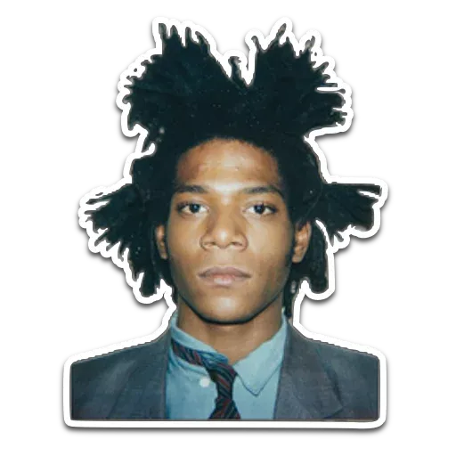 Jean-Michel Basquiat - Sticker pack for WhatsApp