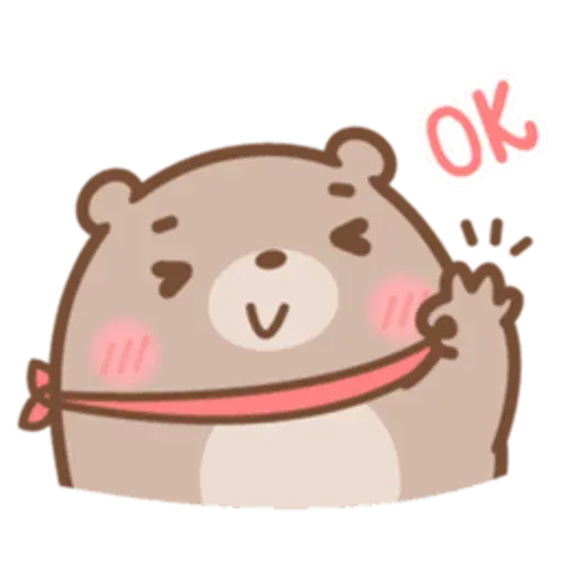 Bear n Bun - Sticker pack for WhatsApp
