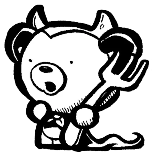 Bear by Jamie Smart - Стикерпак для Telegram