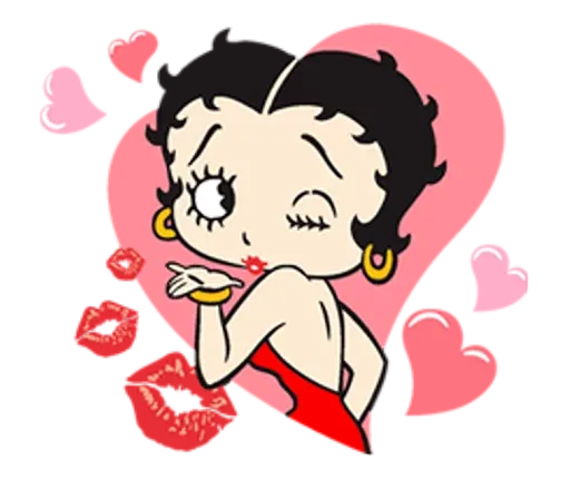 BETTY BOOP - Sticker pack for WhatsApp