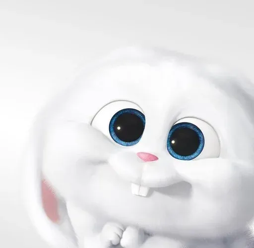 snowball rabbit - Sticker pack for WhatsApp