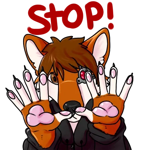 ChaosFox - Sticker pack for Telegram