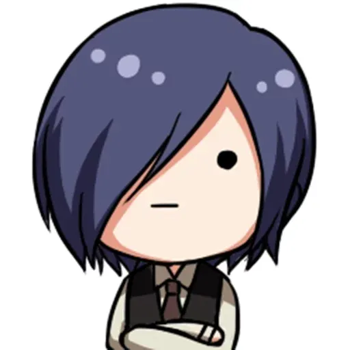Tokyo Ghoul Chibi - Sticker pack for WhatsApp