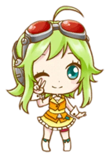 Gumi stickers || @HafuPan - Sticker pack for WhatsApp