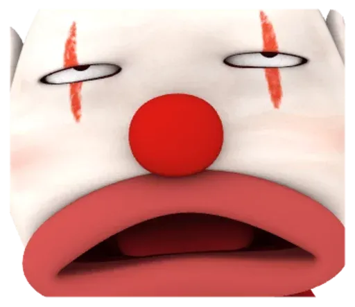 Close-Up Clown🤡 by @mlOobot - Sticker pack for Telegram