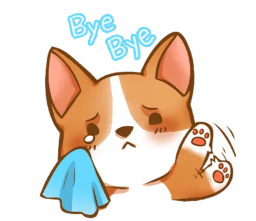 Corgi The Boss @tikelku - Sticker pack for WhatsApp