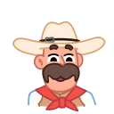 Cowboy - Sticker pack for WhatsApp