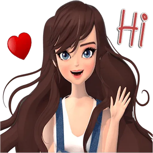 Crazy Ruby 2 By MRMajdiN - Sticker pack for WhatsApp