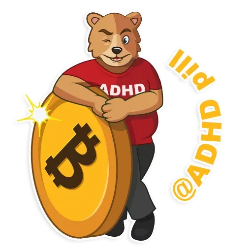 Crypto ADHDpill Trading - Sticker pack for Telegram