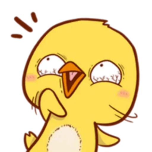 Cute Little Chicken (FULL) [英文] @WSZB_Stickers - Sticker pack for Telegram
