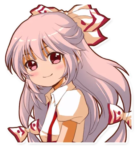 Cute Mokou - Sticker pack for WhatsApp