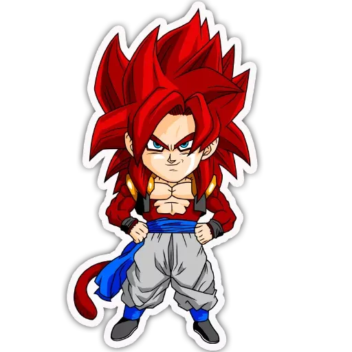 Dragon Ball Z Chibi Stickers - Paquete de stickers para WhatsApp