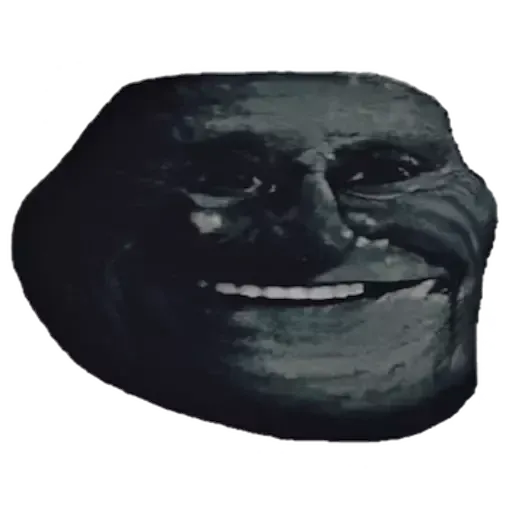 Depressed Trollface - Paquete de stickers para WhatsApp