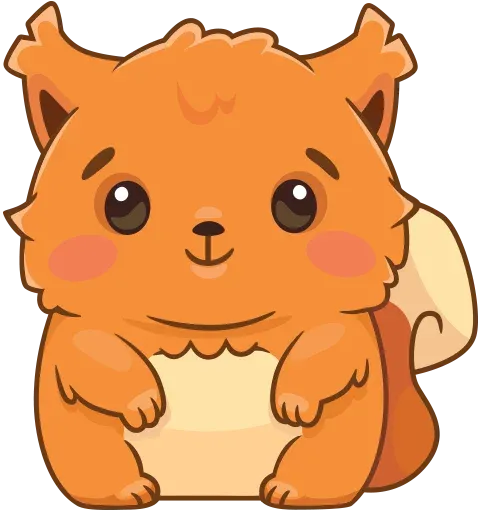 Декстер | Dexter the squirrel - Sticker pack for WhatsApp