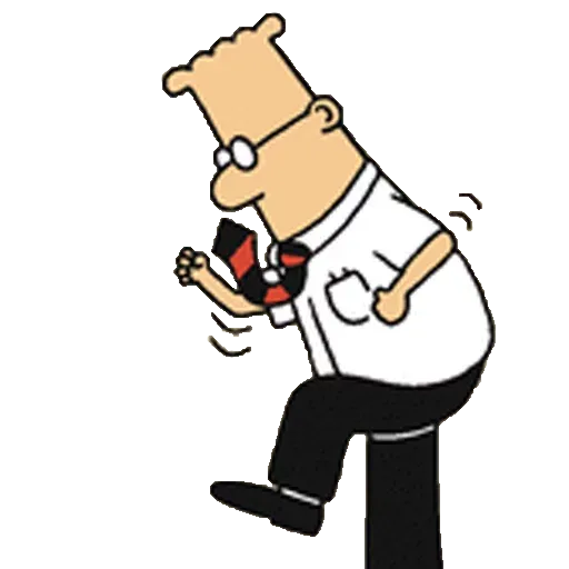 Dilbert - Sticker pack for WhatsApp