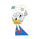 Donald Duck🦆-@MochaStickers - Sticker pack for Telegram