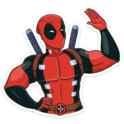 Deadpool (@TgSticker) - Sticker pack for WhatsApp