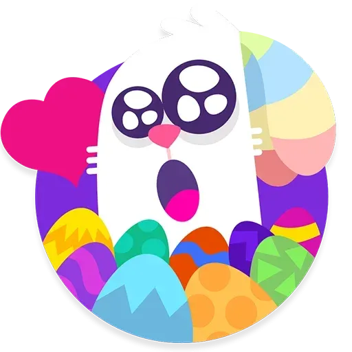 Easter Bunny @stickersb2b - Sticker pack for WhatsApp