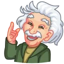 ALBERT EINSTEIN - Sticker pack for WhatsApp