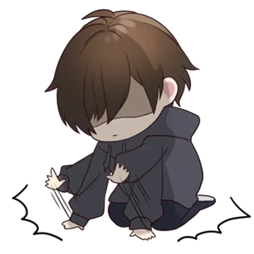 Menhera-kun - Sticker pack for Telegram