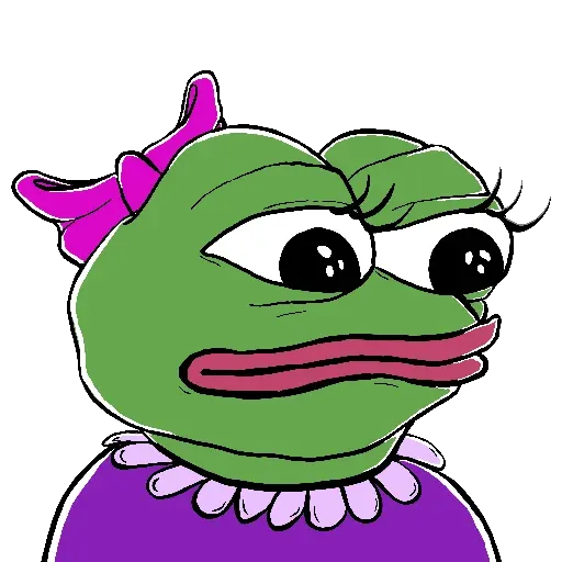 Female Pepe - Sticker pack for WhatsApp