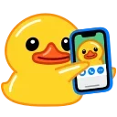Utya Duck Animated - Sticker pack for WhatsApp