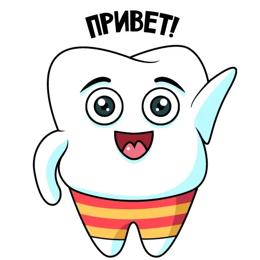 Funny Teeth - Sticker pack for WhatsApp