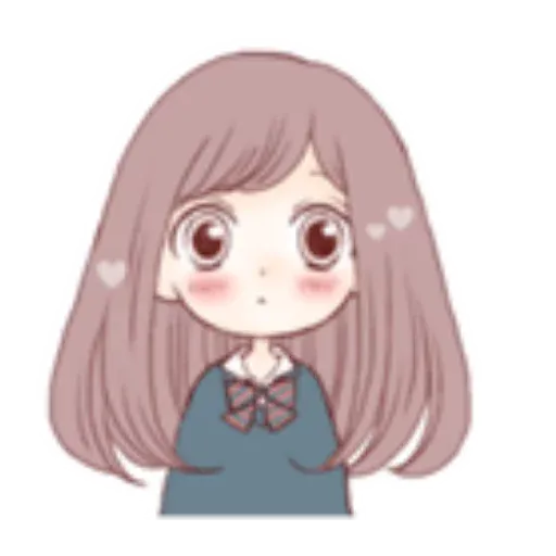 "Gadis mengenakan seragam sekolah" @Oucheditor - Sticker pack for Telegram