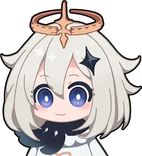 Paimon @Genshin_Impact_tgr - Sticker pack for WhatsApp