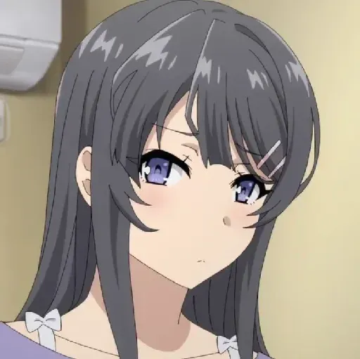 Girl bunny senpai - Sticker pack for WhatsApp