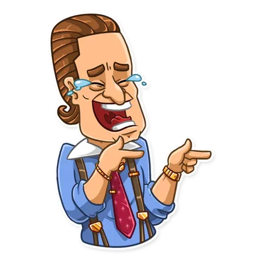 Gordon Gekko - Sticker pack for Telegram