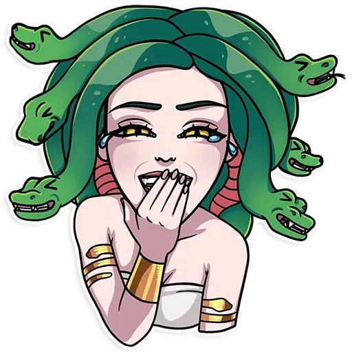 Medusa - Sticker pack for WhatsApp