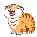 Grumpy Tiger - Sticker pack for WhatsApp
