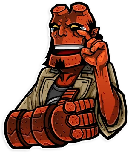 Hellboy - Sticker pack for Telegram