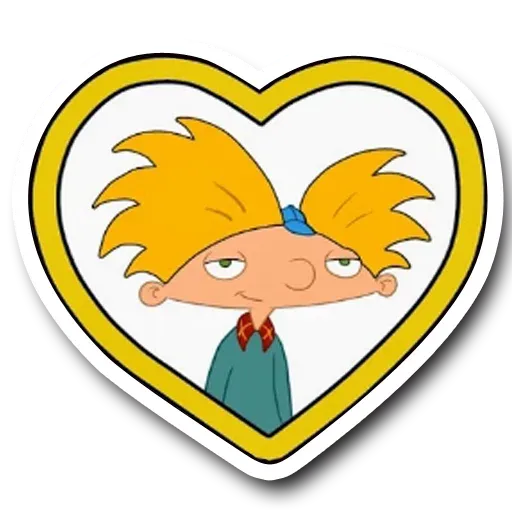 HeyArnold - Sticker pack for WhatsApp