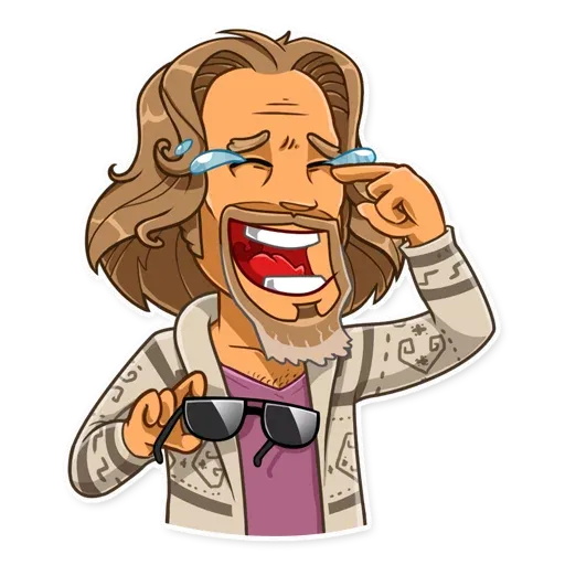 The Dude - Sticker pack for Telegram