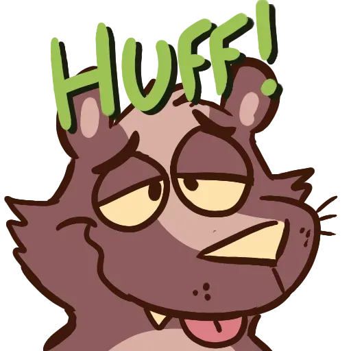 The Huff Pack by Cam - Sticker pack for WhatsApp