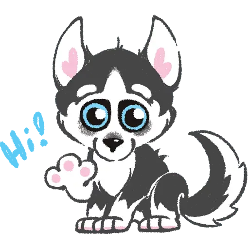 Husky - Sticker pack for WhatsApp