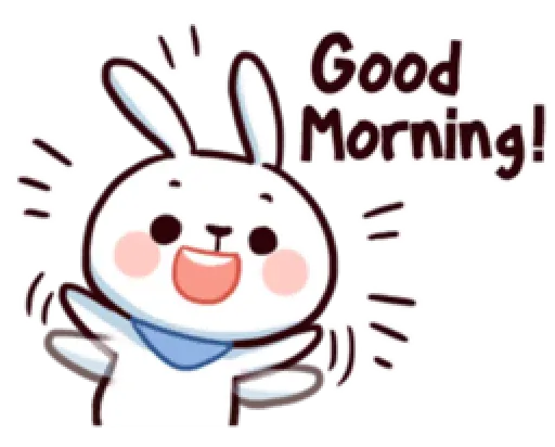 @stickersline Hyper Bunny (ENG) - Sticker pack for WhatsApp