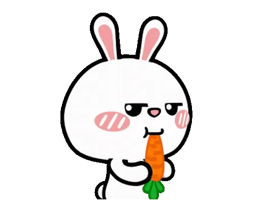 Hyper Rabbit @Stickersey - Sticker pack for Telegram