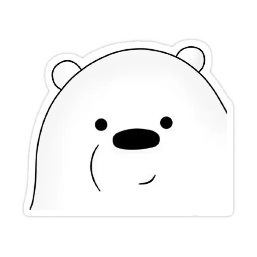 Ice Bear (@Quaalude) - Sticker pack for WhatsApp