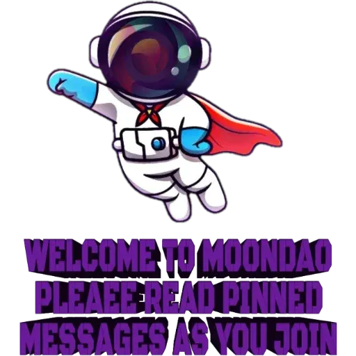 MoonDAO - Sticker pack for WhatsApp