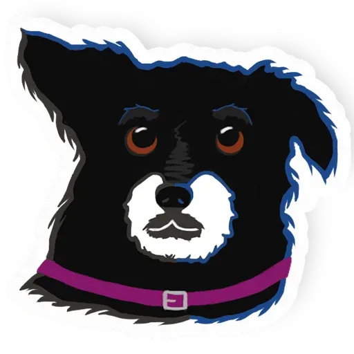 Jenna the dog - Sticker pack for WhatsApp
